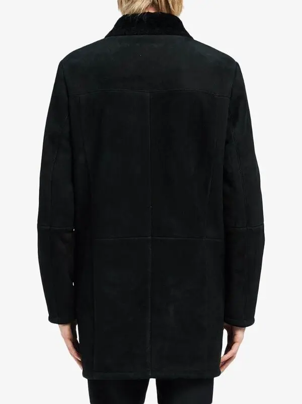 Prada High-neck Long-sleeved Jacket With Removable Hooded Vest
