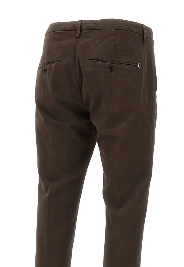 DONDUP Slim Cut Stretched Chinos
