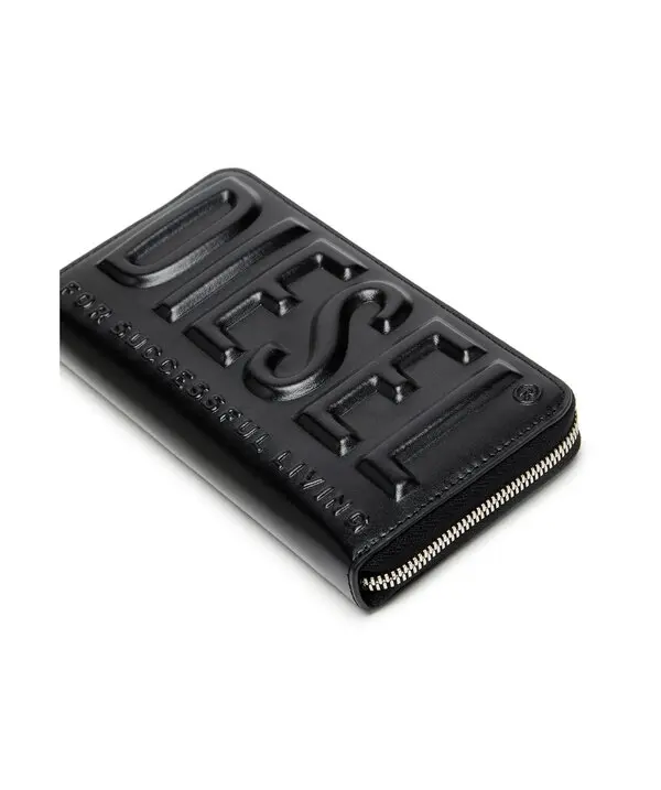 DIESEL® Logo-embossed Leather Wallet