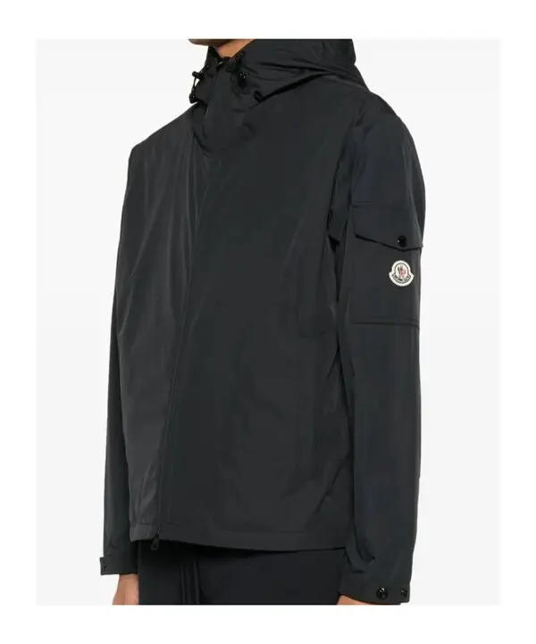 Moncler Sassiere Zip-up Hooded Jacket