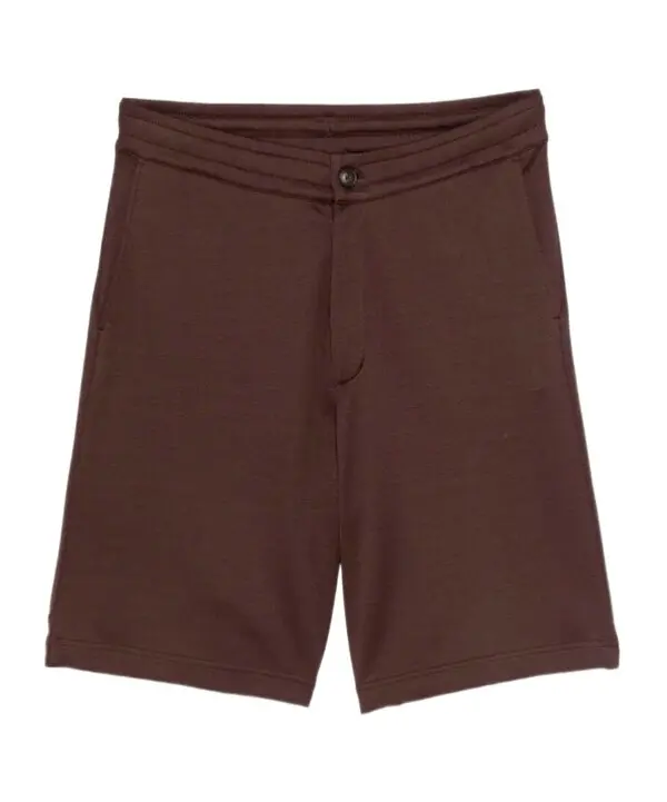 Herno Logo Plaque Bermuda Shorts
