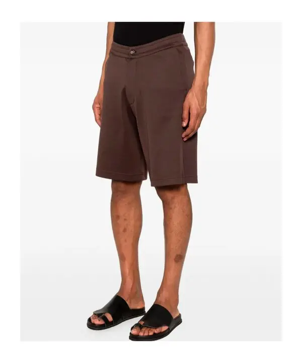 Herno Logo Plaque Bermuda Shorts