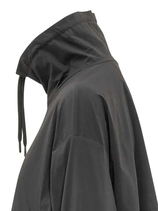Herno Drawstring Zip Hooded Jacket