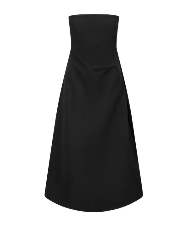 Staud Kennedy Faille Bandeau Dress