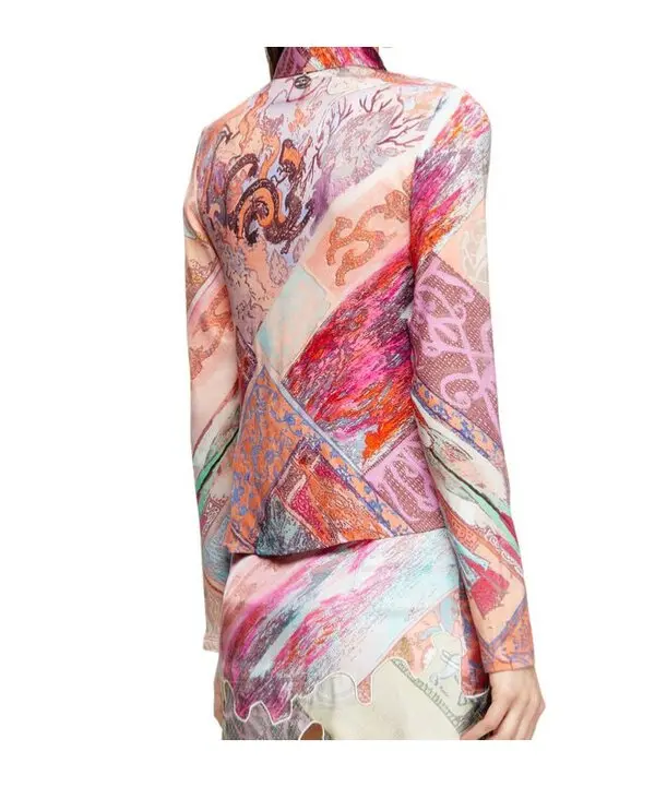 DIESEL® C-amelia" Printed Slim Fit Shirt