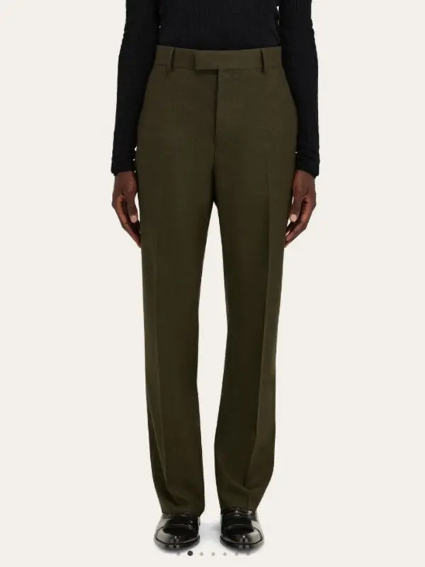 FERRAGAMO Mid-rise Tailored Trousers