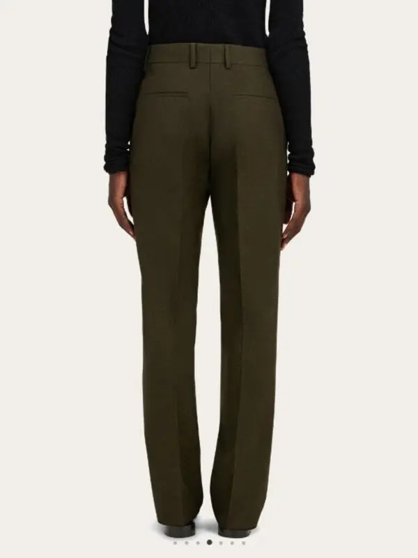 FERRAGAMO Mid-rise Tailored Trousers