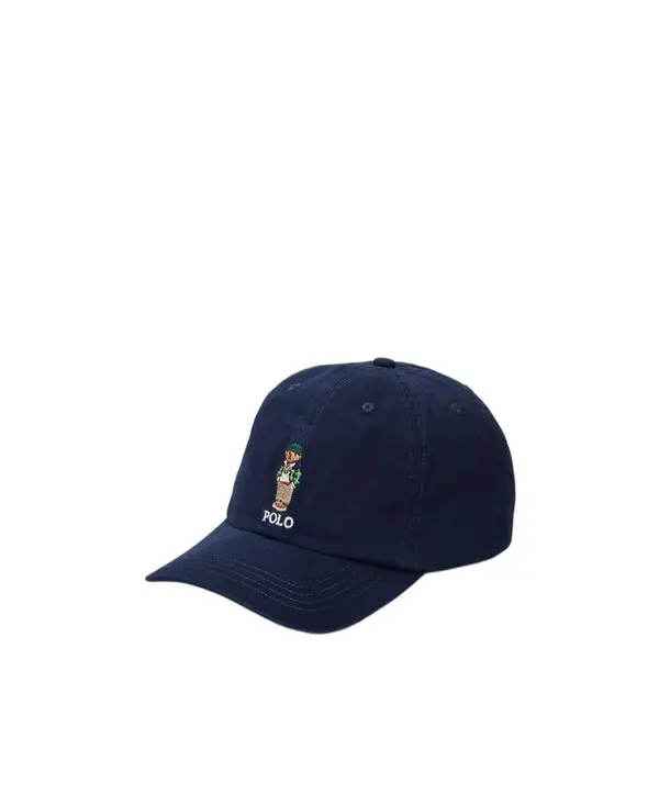 Polo Ralph Lauren Baseball Cap With Embroidered Logo - Black