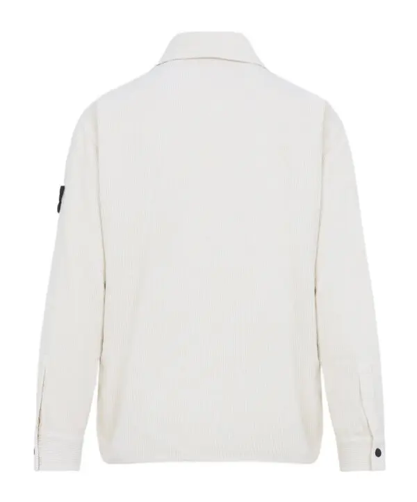 Stone Island Cotton Overshirt - Ivory