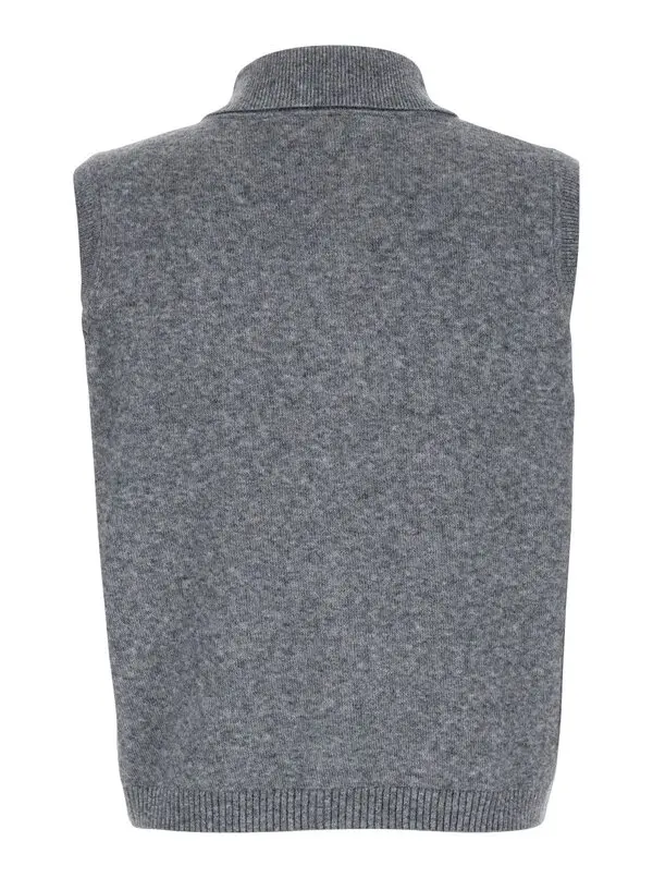 SHUSHU/TONG Sleeveless Cardigan