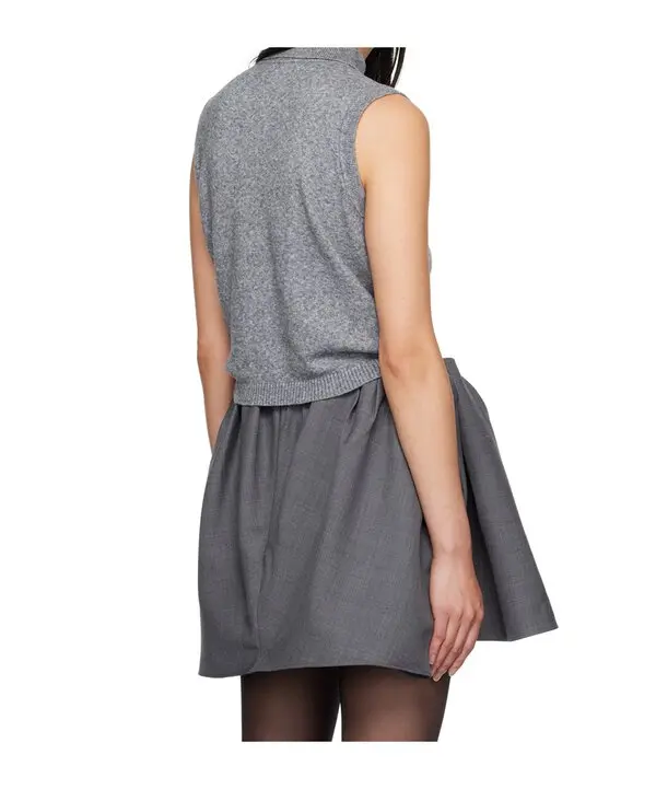 SHUSHU/TONG Sleeveless Cardigan