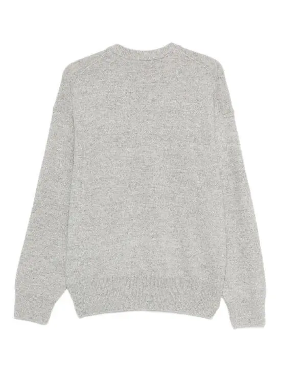 Hugo Boss Crew Neck Long Sleeve Sweater - Gray
