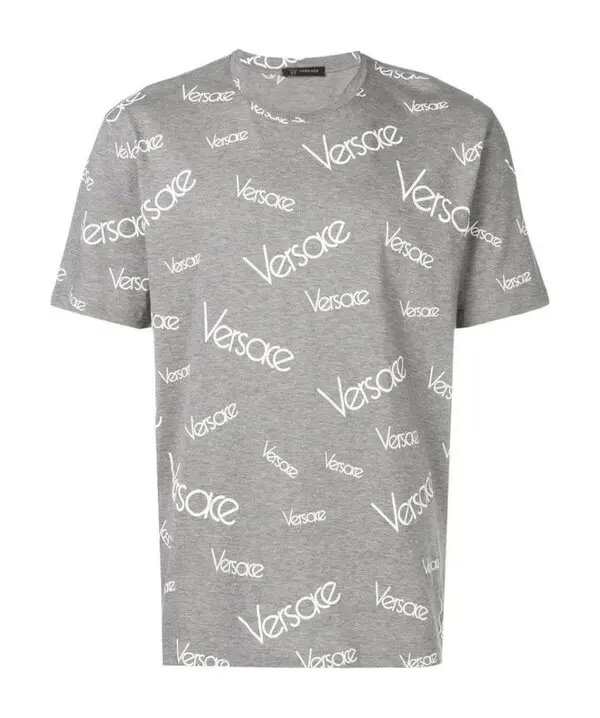 Versace Logo Printed T-shirt
