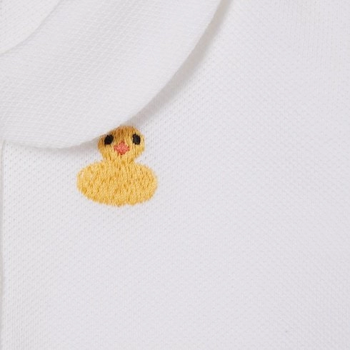Gucci Embroidered Cotton Polo Shirt