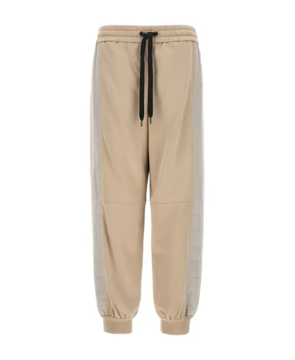 Brunello Cucinelli Padded Drawstring Joggers - Nude