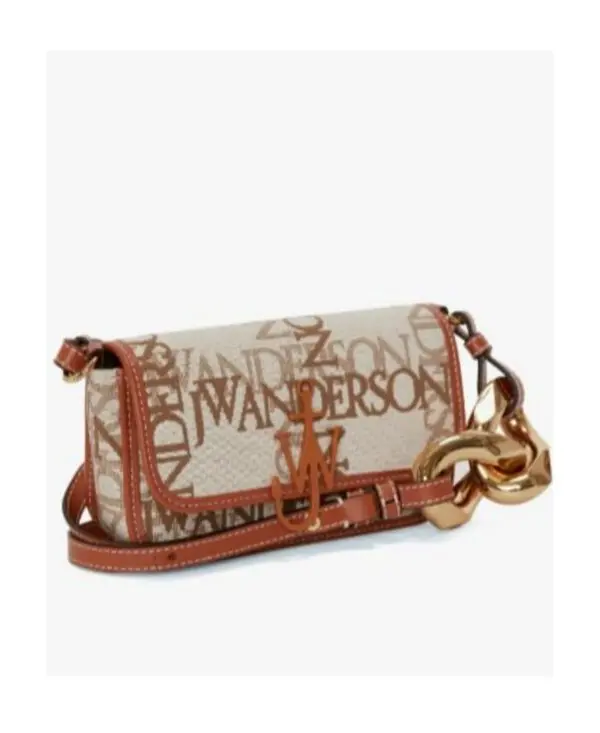 J.W.ANDERSON Chain Anchor Logo Plaque Crossbody Bag