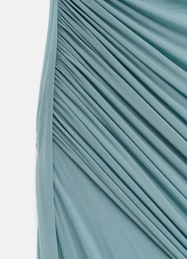 Rick Owens Edfu Maxi Skirt - Blue
