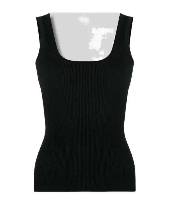 Zimmermann Sleeveless Vest With Rib Details