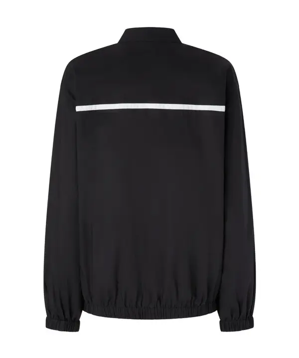 Pinko Poplin Bomber Jacket With Zip Closure