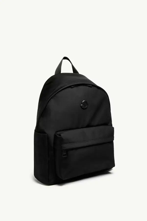 Moncler Pierrick Logo Backpack - Black