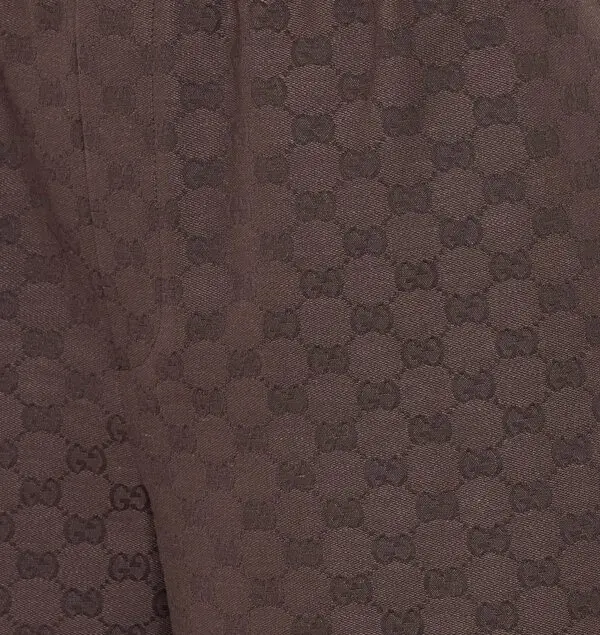 Gucci Monogrammed Elastic Waist Shorts