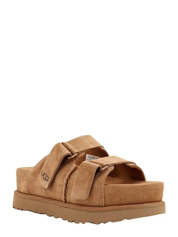 UGG Goldenstar Double-buckled Slipper - Brown