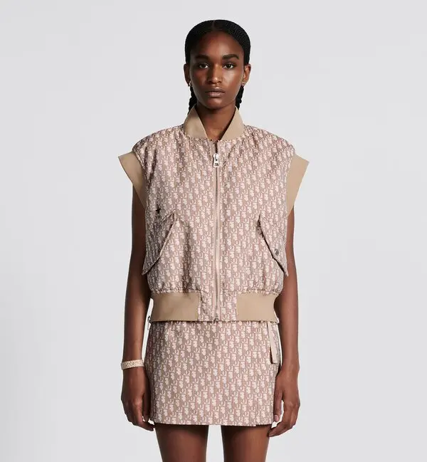 Dior Sleeveless Zip-up Vest