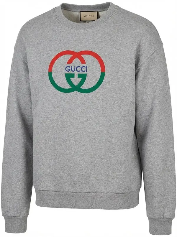 Gucci Interlocking G Logo Crewneck Sweatshirt