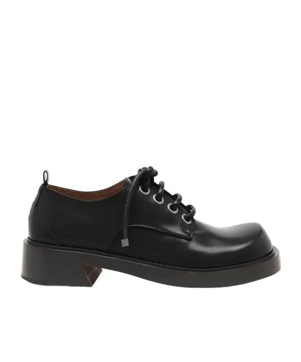 Alexander McQueen Round-toe Lace-up Derby Shoes