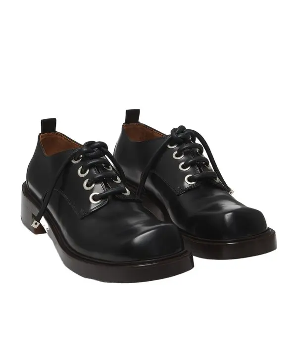 Alexander McQueen Round-toe Lace-up Derby Shoes
