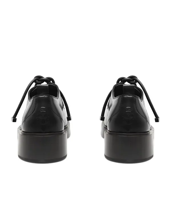 Alexander McQueen Round-toe Lace-up Derby Shoes