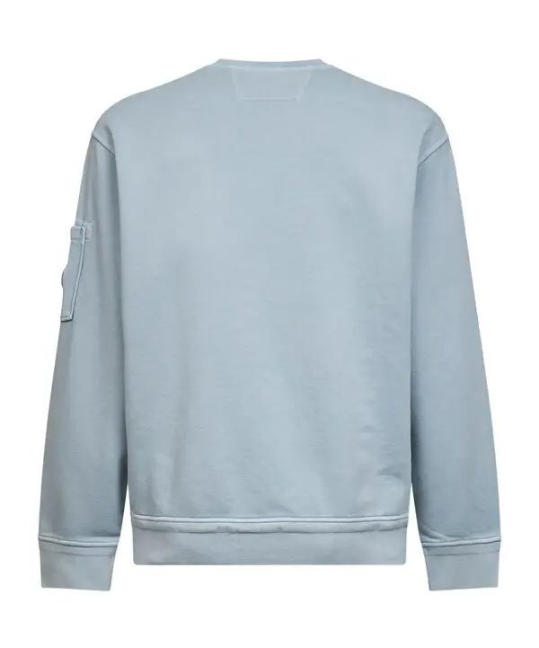 C.P. COMPANY Logo Crew Neck Sweatshirt - Gray
