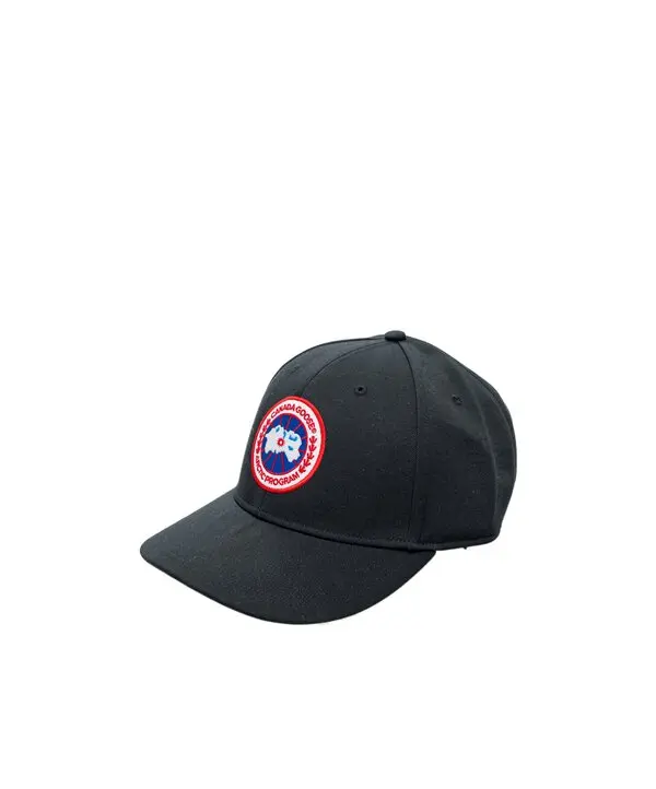 Canada Goose Baseball Cap With Logo - Black