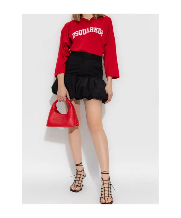 Dsquared2 Logo Plaque Mini Skirt
