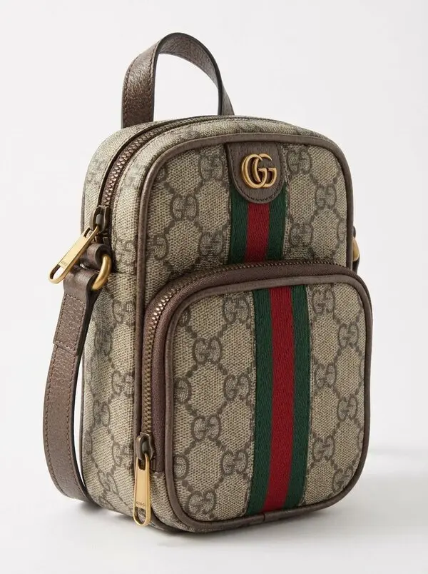 Gucci Ophidia Mini Bag - Beige/ebony