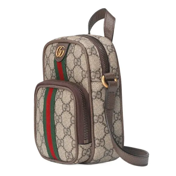 Gucci Ophidia Mini Bag - Beige/ebony