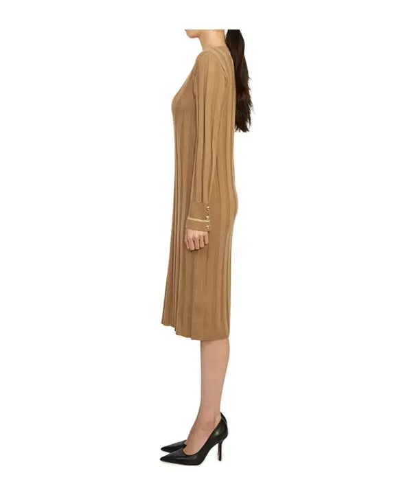 Max Mara Long-sleeved Knitted Dress