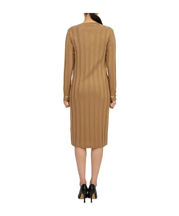 Max Mara Long-sleeved Knitted Dress