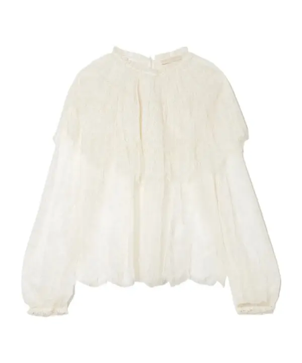 Ulla Johnson Viviane Lace Shirt
