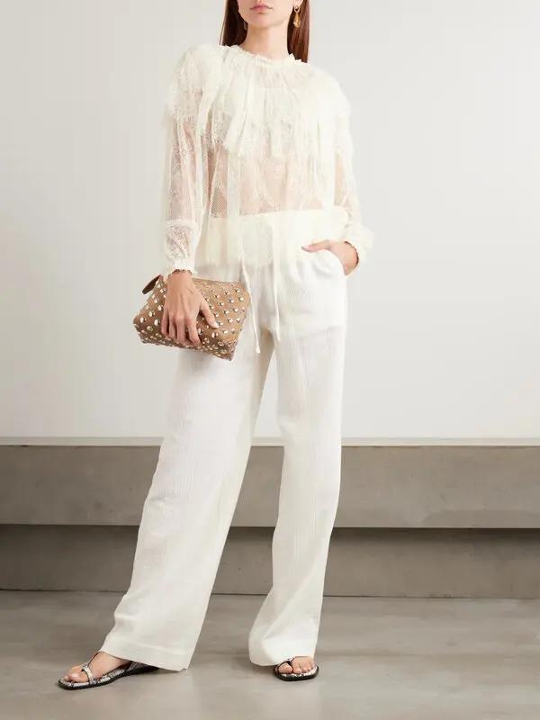 Ulla Johnson Viviane Lace Shirt