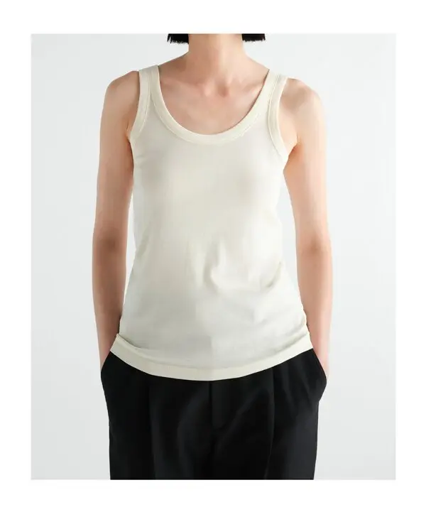 LEMAIRE Ribbed Tank Top - No