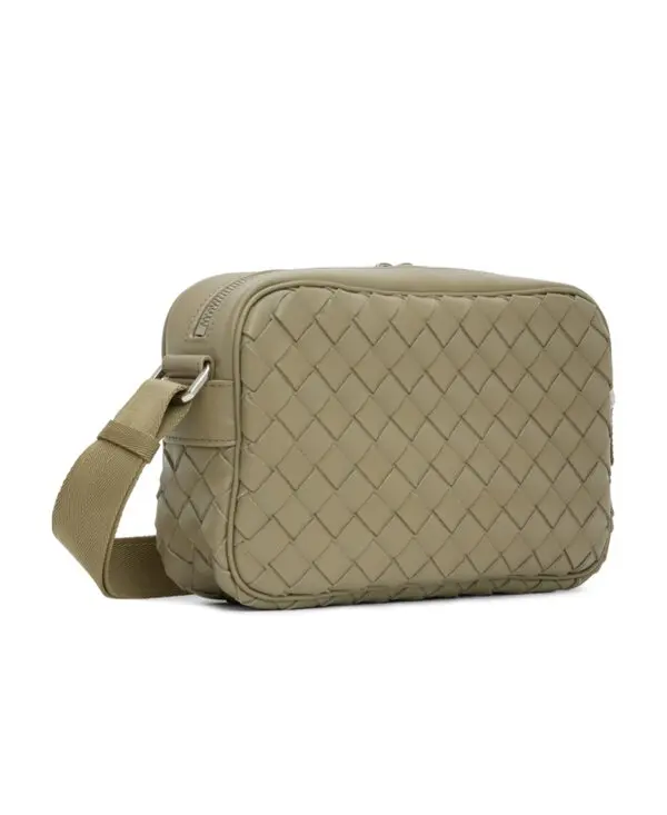 Bottega Veneta Intrecciato Camera Bag - Gray