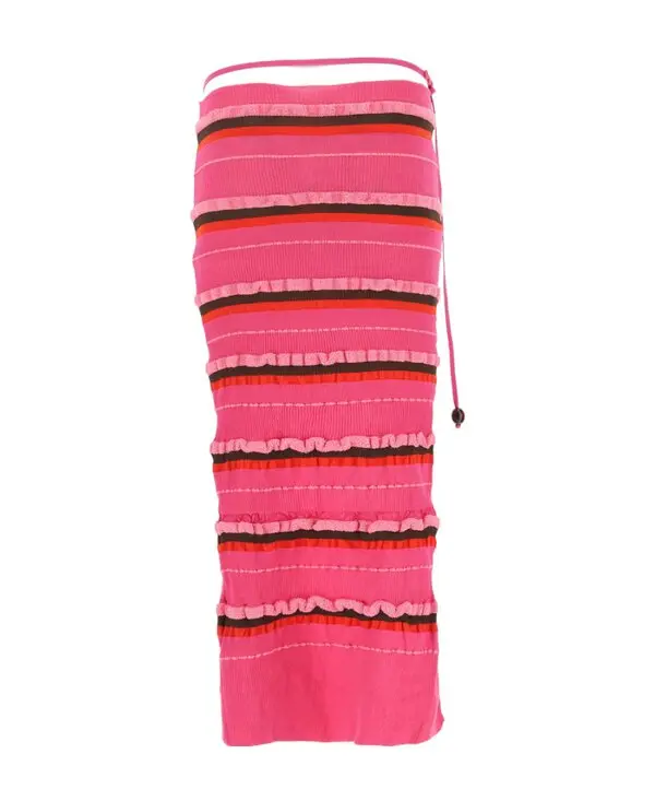 Jacquemus La Jupe Maille Concha Midi Skirt