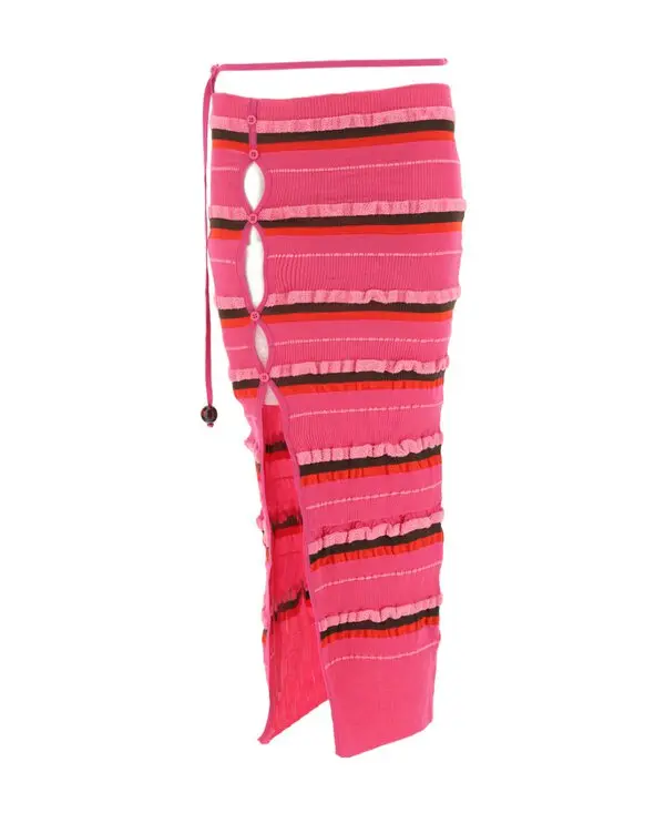Jacquemus La Jupe Maille Concha Midi Skirt