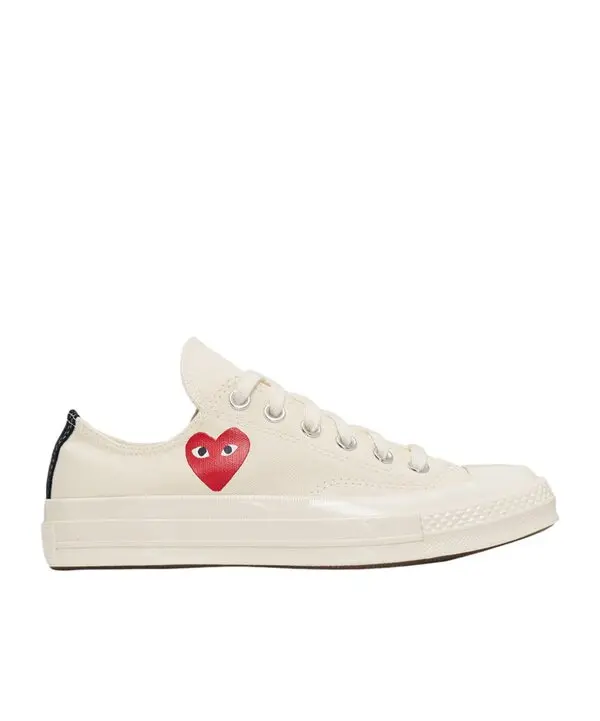 CONVERSE X COMME DES GARONS PLAY Chuck '70 Low-top Sneakers - White