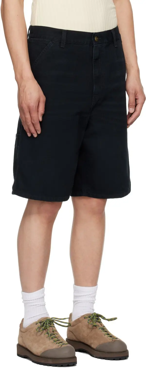 Carhartt Work In Progress Single Knee Shorts - Black