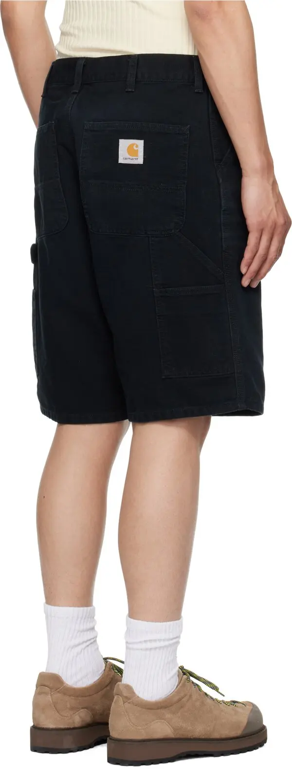 Carhartt Work In Progress Single Knee Shorts - Black