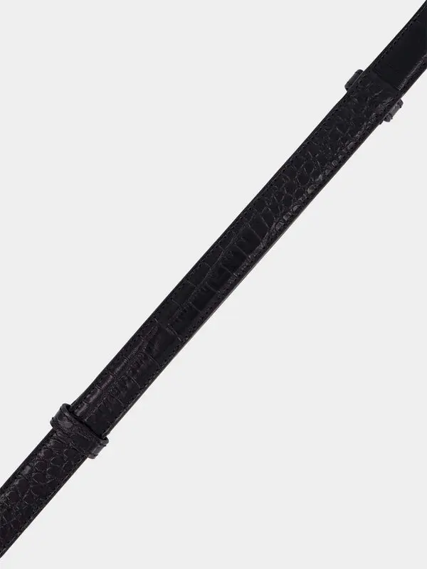 TOM FORD Embossed Buckled Belt