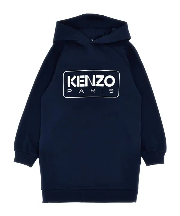 Kenzo Logo Hooded Dress
