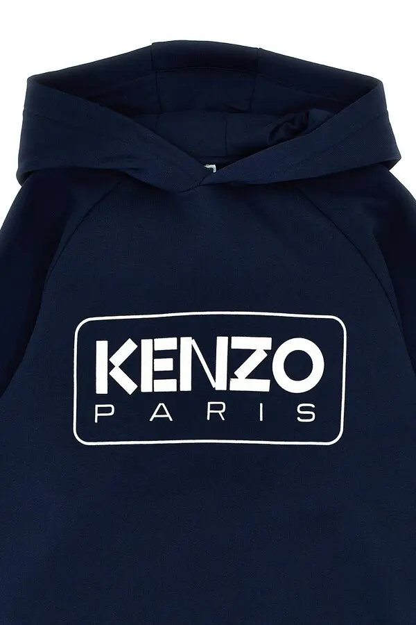 Kenzo Logo Hooded Dress